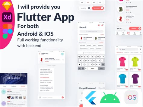Flutter Mobile App For Android And Ios From Ui Xd Convert Ui To