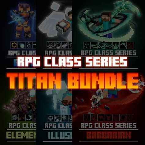 Rpg Class Legends [legend Bundle] Mcmodels