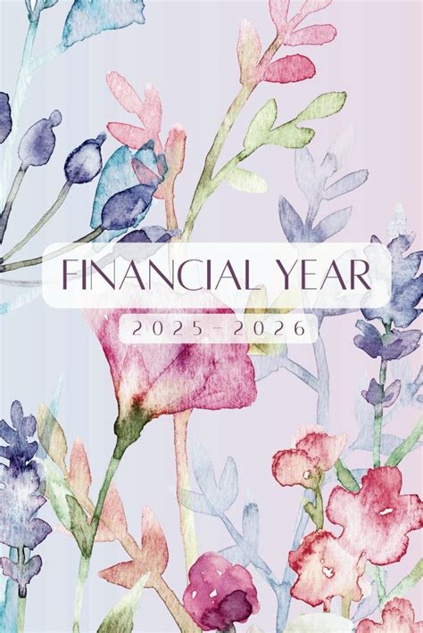 Financial Year Diary Planner 2025 2026 July June Publishing