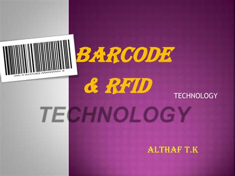 SOLUTION Barcode Vs Rfid Converted Studypool