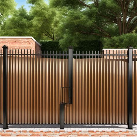 Sheet Metal Fence Colors At Kermit Bourdon Blog