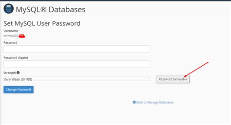 Cách đổi Mật Khẩu Mysql Trên Cpanel Hướng Dẫn Tenten