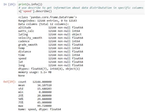 Tour De France Data Analysis Using Strava Data In Jupyter Notebook With