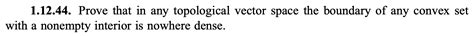 Solved 1 12 44 Prove That In Any Topological Vector Space
