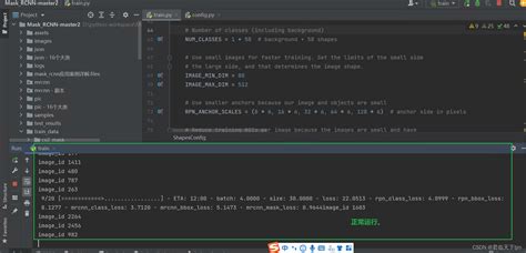 mask rcnn在训练过程中，突然中断报错，提示：boolean index did not match indexed array