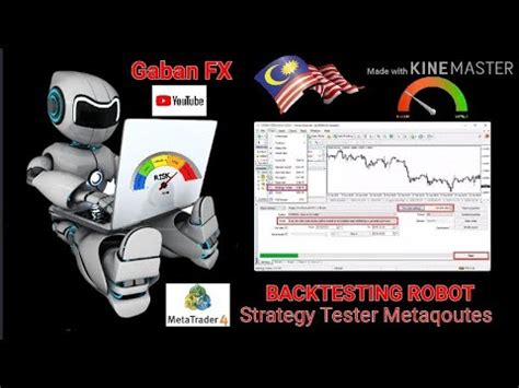 Cara Backtest Robot Forex Di Strategy Tester MT4 YouTube