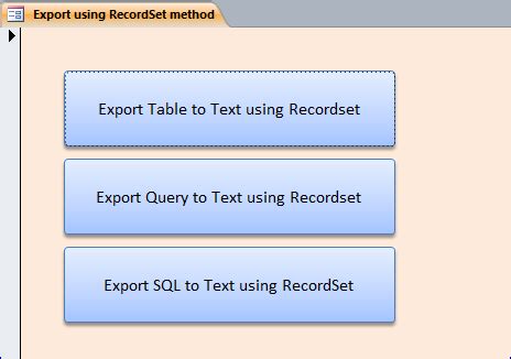 MS Access Vs Text File IAccessWorld Com