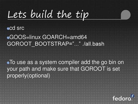 Golang Bootstraping Living On The Tip Jakub Čajka Presented By Ppt