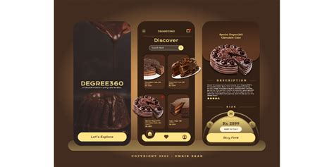 Cake App Ui Bakery Ui Figma