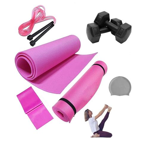 ფიტნეს ნაკრები ვარდისფერი