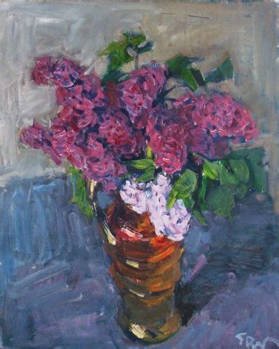 Авторские галереи Вечтомов Евгений Викторович Сирень Живопись [Натюрморт]