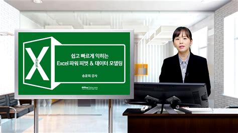 쉽고 빠르게 익히는 excel 파워 피벗 and 데이터 모델링 과정 소개 및 기존 업무 방식의 이해 youtube