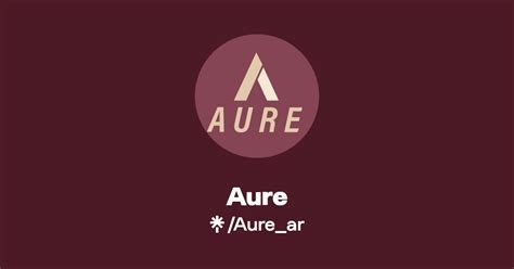 Aure Instagram Tiktok Linktree