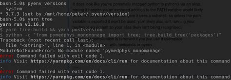 Yarn Tree · Issue 390 · Pymedphyspymedphys · Github