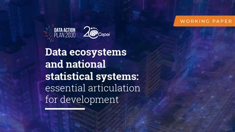 Data Ecosystems And National Statistical Systems