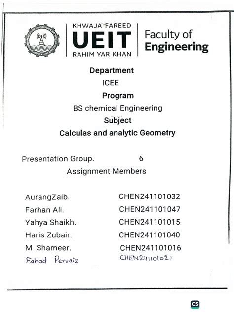 Calculus Presentation Pdf