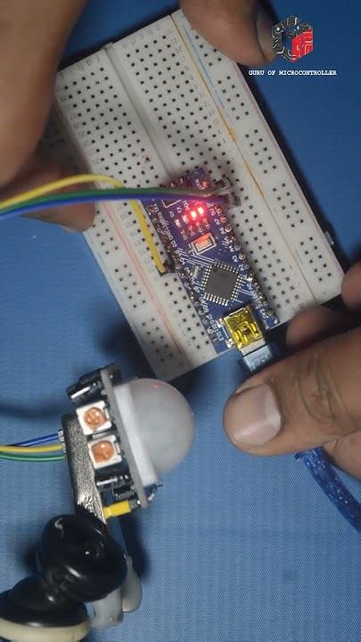 Motion Detection Using Pir Sensor And Arduino Nano Youtube