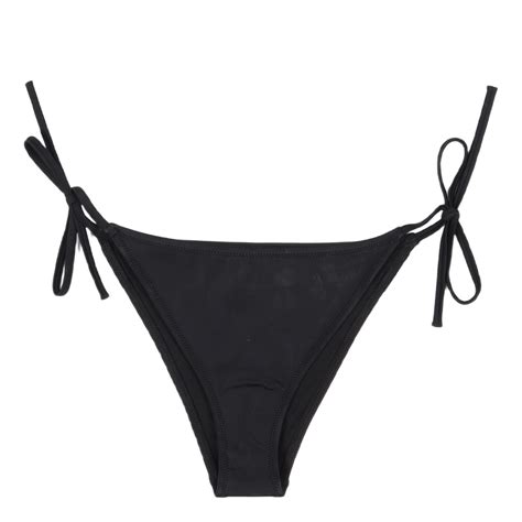 Calvin Klein String Side Tie Cheeky Bikini Pvh Black