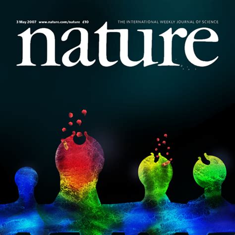 Captivating Illustration For Cover Of Scientific Journal Nature