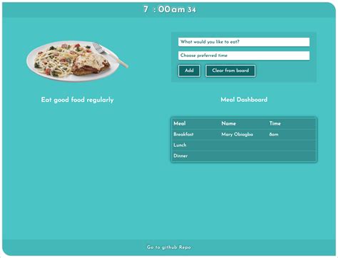 Github Ifycode Extensionmeal Board App