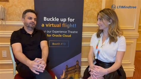 Ashwani Singh On Linkedin Speak With Linda Part 2 At Oracle Cloudworld 2023