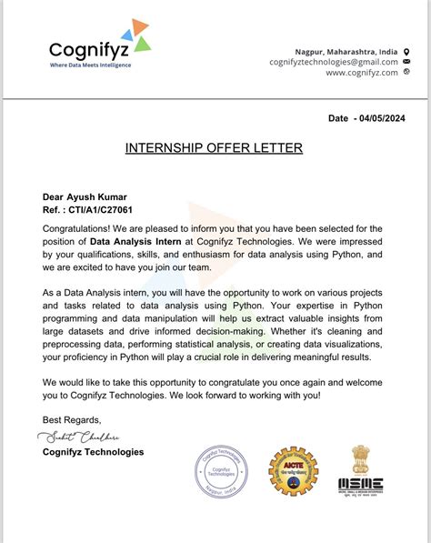 Ayush Kumar On Linkedin Internship Dataanalysis