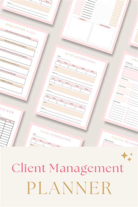 Client Management Planner Client Tracker Artofit