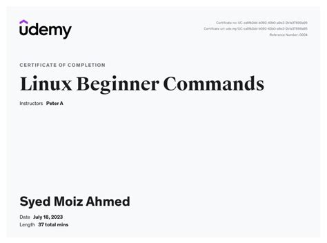 Syed Moiz Ahmed On Linkedin Linuxcommands Cybersecuritycourse