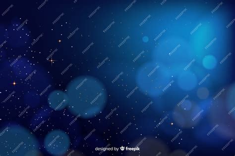 황금 입자 Bokeh 장식 배경 무료 벡터