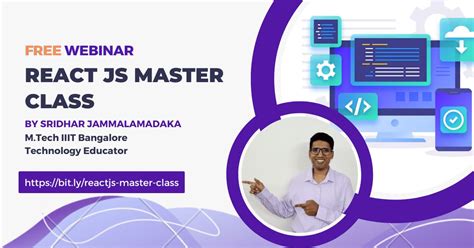 Sridhar Jammalamadaka On Linkedin Reactjs Webinar React