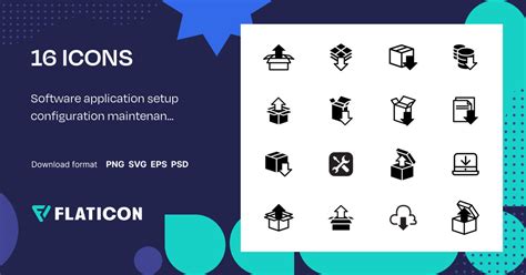 Software Application Setup Configuration Maintenance Installation Icon