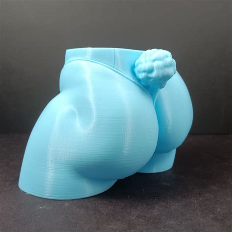 Chubby Bunnygirl Booty 3d Printed Booty Pencil Holder Planter Etsy Uk