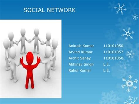 Social Networking For Integration Pptx