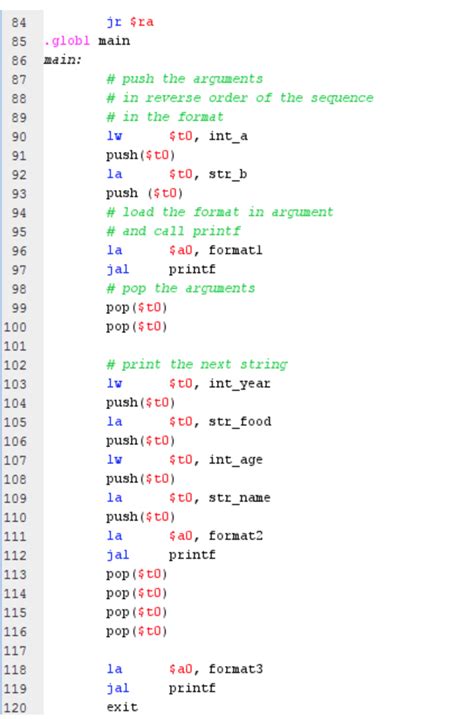 Assembly Language Use Tool Mars To Solve The