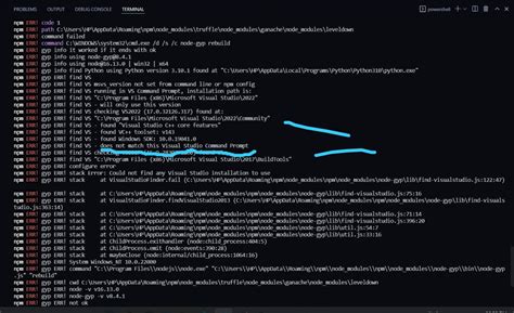 Truffle Node Gyp Rebuild Failed · Issue 4708 · Trufflesuitetruffle