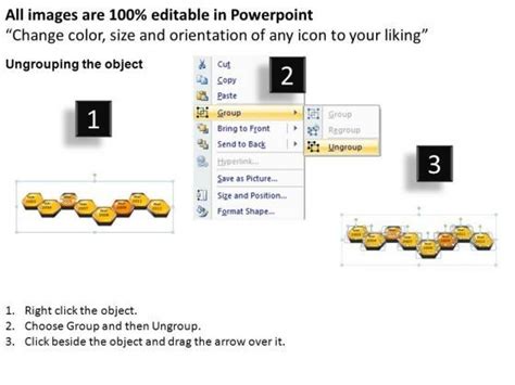 PowerPoint Design Slides Hexagonal Combs Leadership Ppt Themes