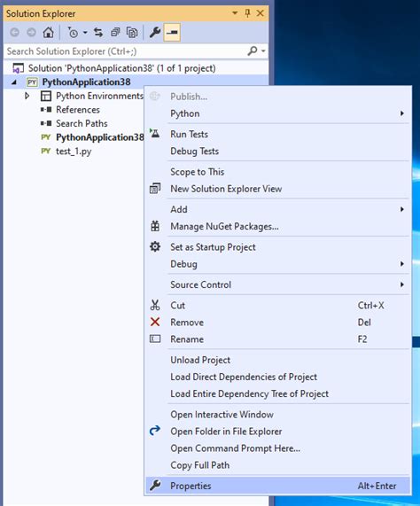 properties on python project pyproj · issue 6166 · microsoft ptvs · github