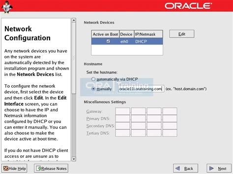 Installing RedHat Linux Ora Training Blog