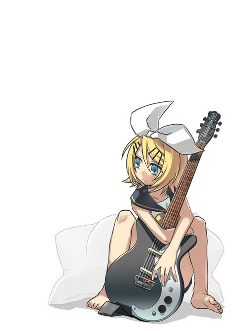 Ulogbe Vocaloid Kagamine Rin Guitar 120944 Yandere