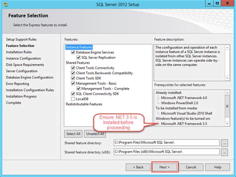 Sql 2012 Express Installation
