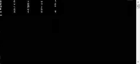 arrays visual c matriz de caracteres ascii