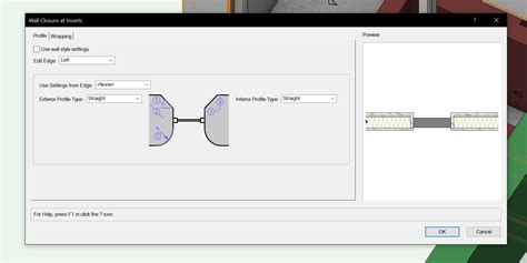 Wall Closure Setting Architecture Vectorworks Community Board
