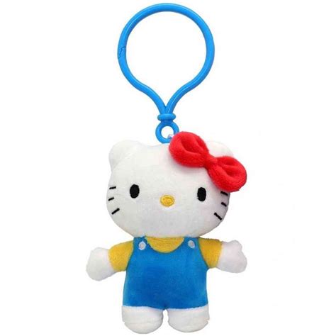 Hello Kitty Bag Tag Hello Kitty Blue Overalls