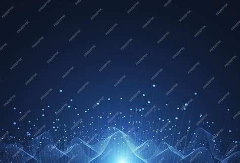 Premium Vector Abstract Technology Background With Big Data Internet