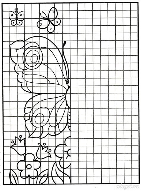 Рисование по клеточкам для детей 6 7 лет скачать бесплатно