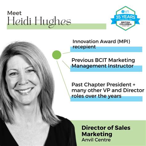 Mpi Bc Chapter On Linkedin “i Have Always Felt Very Fortunate That My