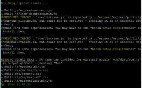 Unresolvedimport Vuedistvuejs · Issue 23427 · Frappeerpnext · Github