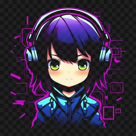 Premium Psd Tshirt Design Of Adorable Chibi Girl With Bob Cut High