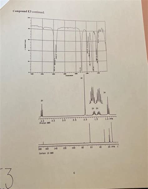 Solved Deduce The Structure Of Compound F3 For Which