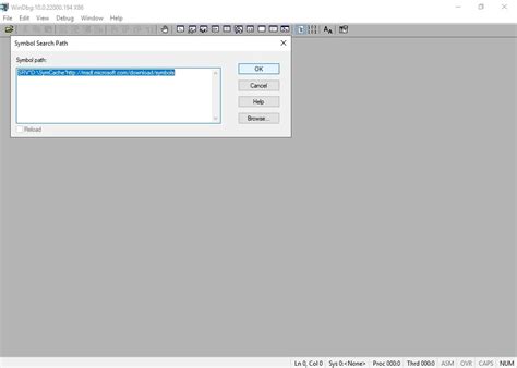 Configure Windows Debugging Symbols In Windbg Sysadmins Of The North